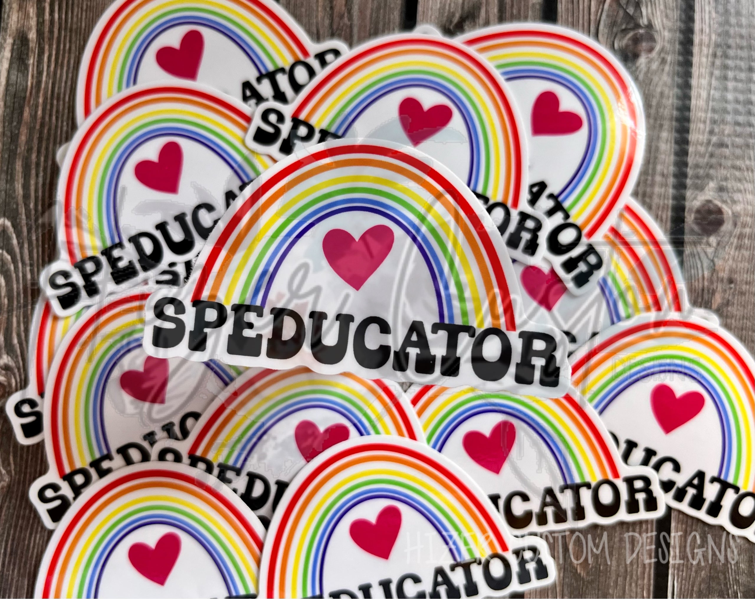 SPEDUCATOR 🌈 | Sticker | Hizer Custom Designs